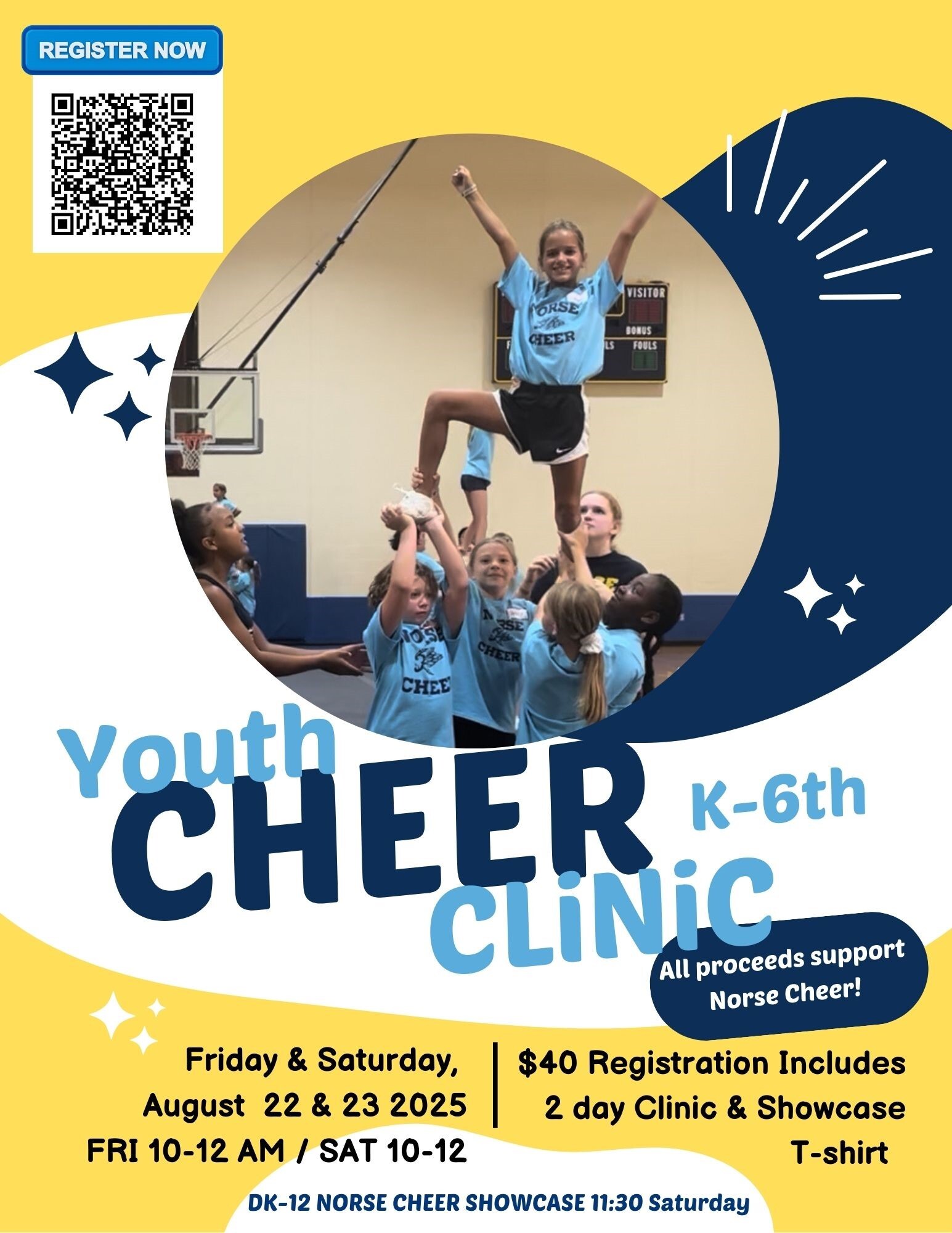 Youth Cheer Clinic 2025